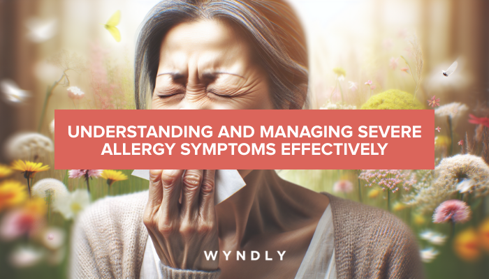 Managing Severe Allergy Symptoms: A Comprehensive Guide 2025 & Wyndly