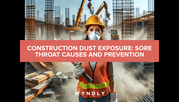 Construction Dust: Causes and Prevention of Sore Throat 2025 & Wyndly