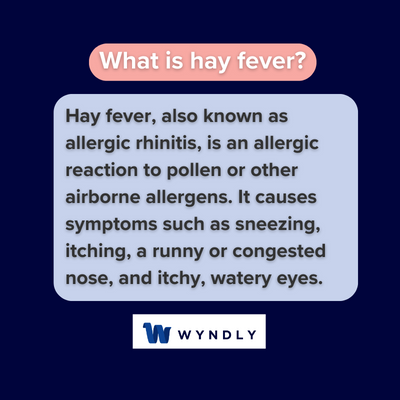 Hay Fever Definition: What Is Hay Fever? (2024) & Wyndly