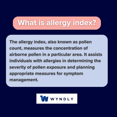 Allergy Index Definition: What Is Allergy Index? (2024) & Wyndly